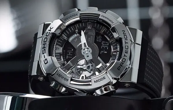 Casio G-shock Analog-digital Watch - Silver