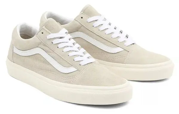VANS Pig Suede Old Skool Sneakers - White