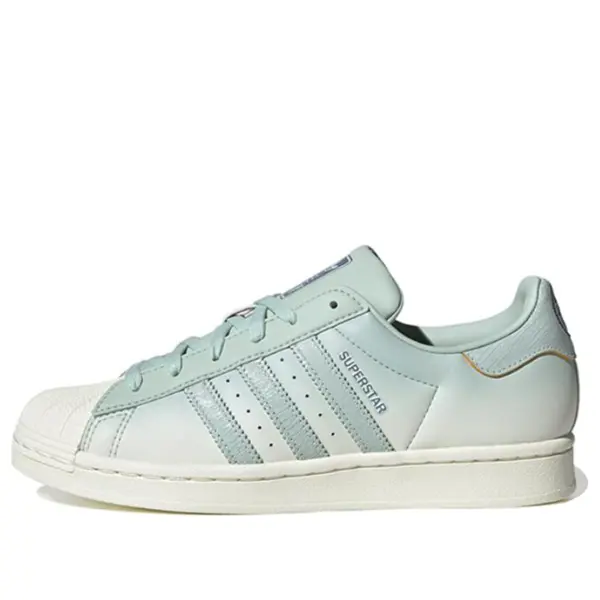 Adidas Originals Superstar Sneakers - Green/white