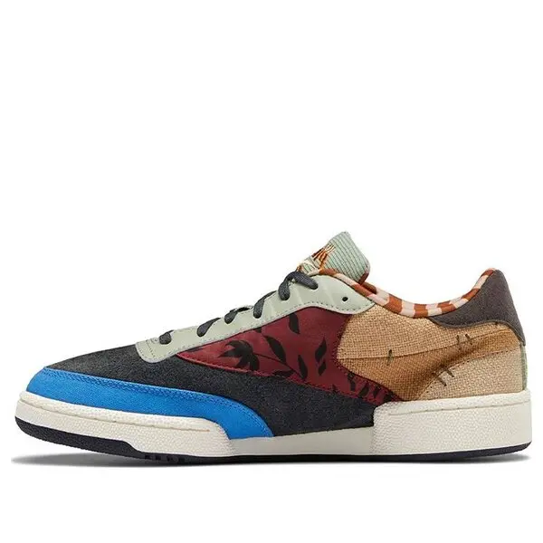 REEBOK Club C 85 "kung Fu Panda Patchwork" Sneakers - Black/red/blue