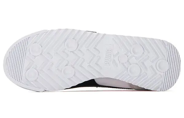 PUMA Roma Og Nylon Low Top Sneakers - White/black/orange
