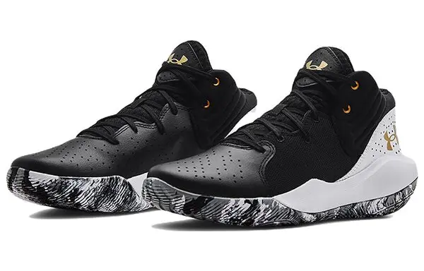 Under Armour Jet '21 High Top Sneakers - Black/white