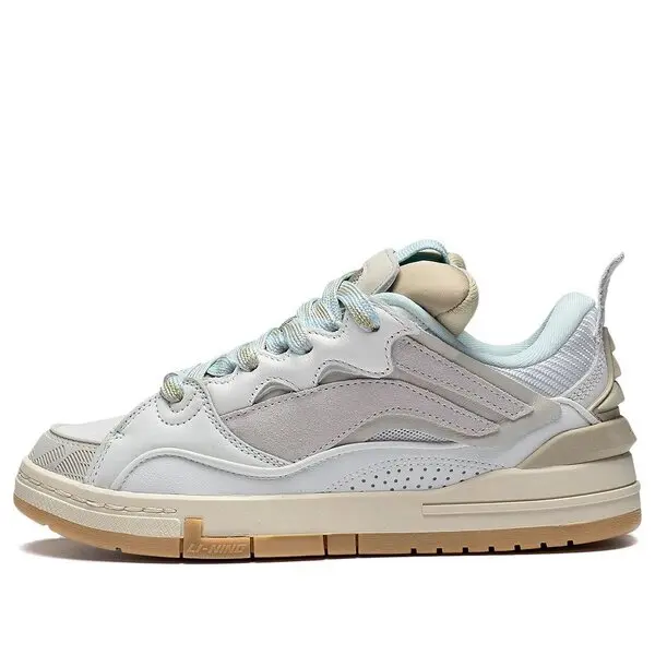 LI-NING Superwave Golden Grey Gum Sneakers - White/grey