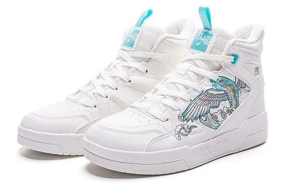 ANTA High-top Casual Lace-up Sneakers