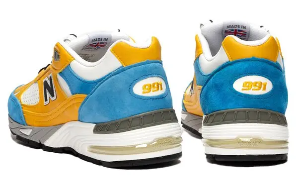 NEW BALANCE X Sneakersnstuff 991 Made In England - Blue/yellow