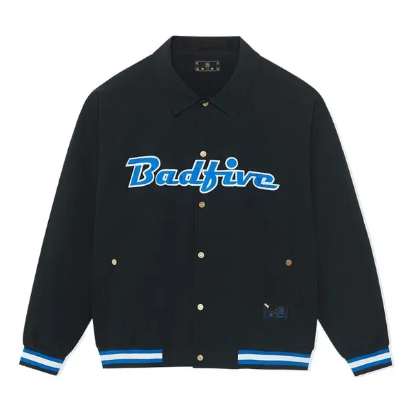 LI-NING Badfive Graphic Jacket - Black/blue
