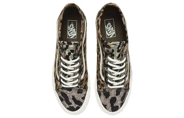 VANS Old Skool Low Top Print Sneakers - Leopard