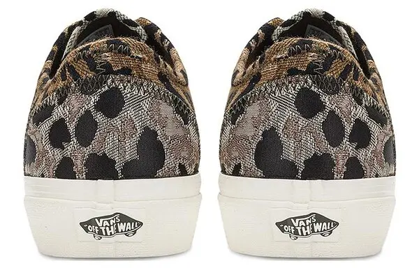 VANS Old Skool Low Top Print Sneakers - Leopard