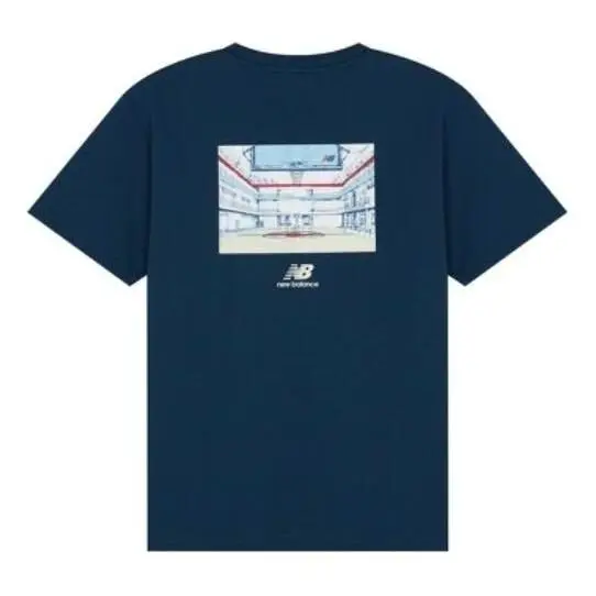 NEW BALANCE X Anb Brand Tee Asia Sizing 'blue White
