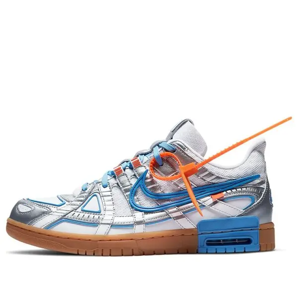 Nike X Off-white Air Rubber Dunk "university Blue - Silverblue