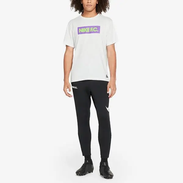 Nike Fc Alphabet Printing Short Sleeve Tee
