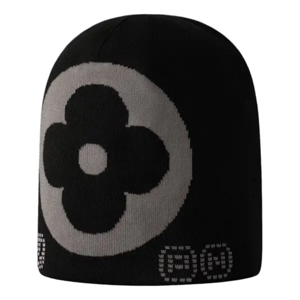 LOUIS VUITTON X Nigo Fit Monogram Beanie - Black