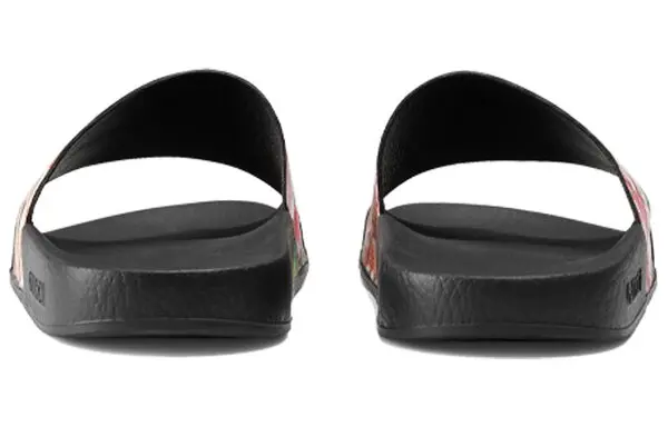 Gucci Gg Supreme Blooms Slide Sandals