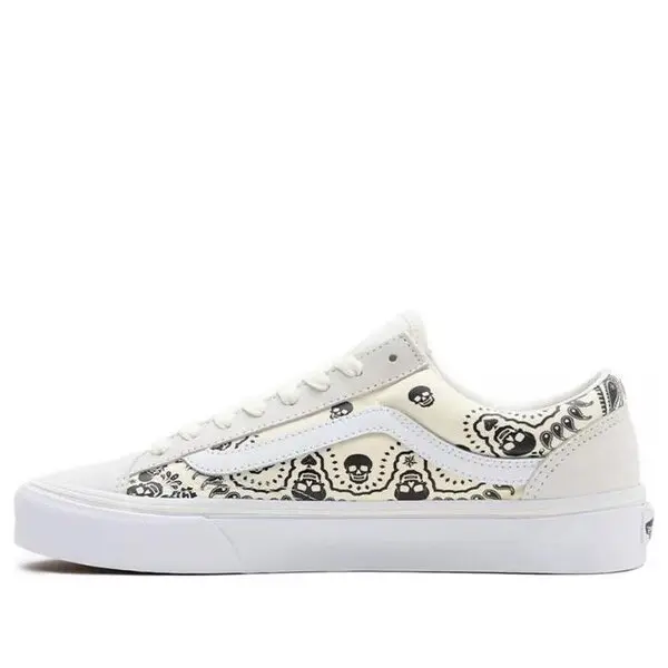 VANS Style 36 Bandana Low Top Sneakers - White