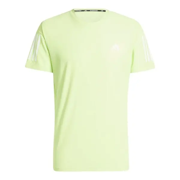 Adidas Own The Run T-shirt Asia Sizing - Pulse Lime