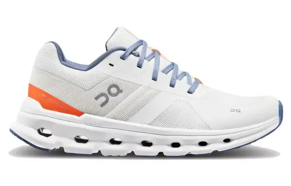 On Cloudrunner Sneakers - Undyed White/flame