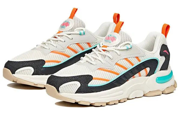 ANTA Millennium Glacier Sneakers - White/grey/black