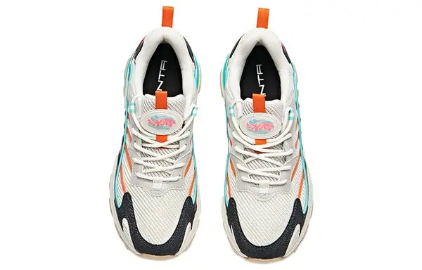 ANTA Millennium Glacier Sneakers - White/grey/black