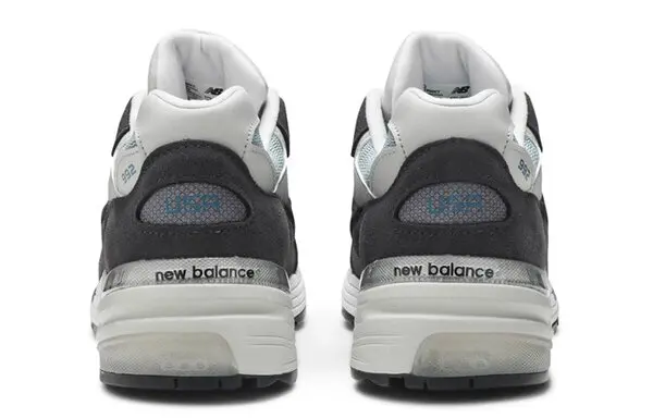 NEW BALANCE X Kith 992 Made In Usa Sneakers - Black/blue