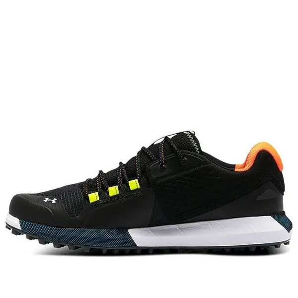 Under Armour Hovr Forge Rc Spikeless Golf Shoes - Black/photon Blue