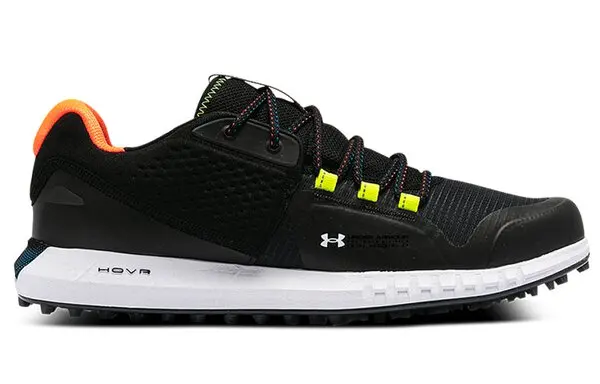 Under Armour Hovr Forge Rc Spikeless Golf Shoes - Black/photon Blue