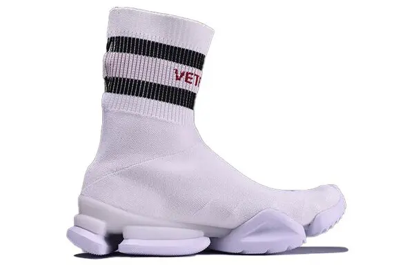 REEBOK Vetements X Sock Pump High Top Sneakers - White