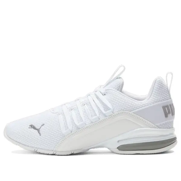 PUMA Axelion Refresh Lace-up Sneakers - White/silver