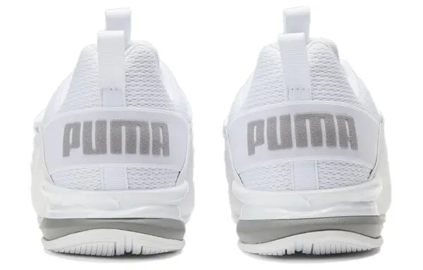 PUMA Axelion Refresh Lace-up Sneakers - White/silver