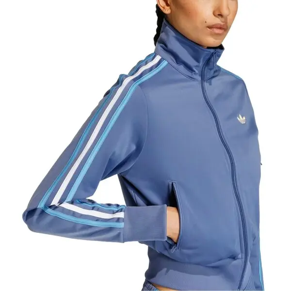 Adidas Firebird Classic Track Top - Crew Blue/light Blue/white