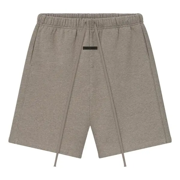Fear Of God Relaxed Fit Fleece Sweatshorts With Piping - Homestead Heather