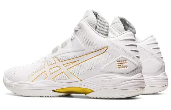 Asics Gelhoop V13 Basketball Sneakers - White/gold