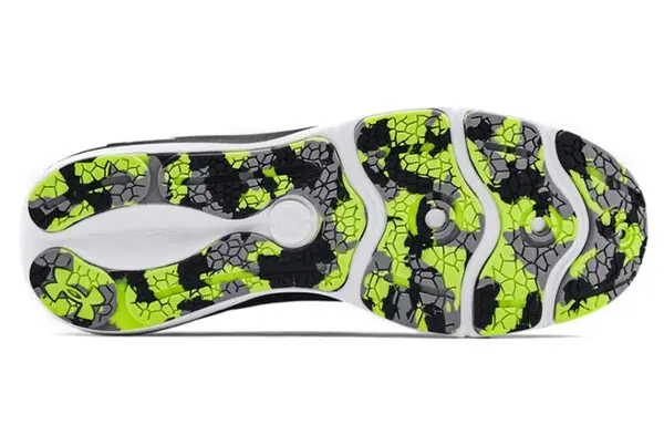 Under Armour Charged Vantage Low Top Lace-up Athletic Sneakers - Black/green