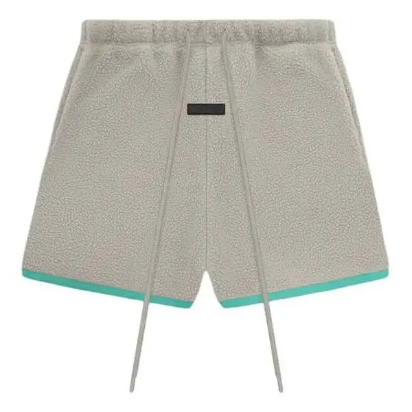 Fear Of God Ss24 Polar Fleece Shorts - Seal
