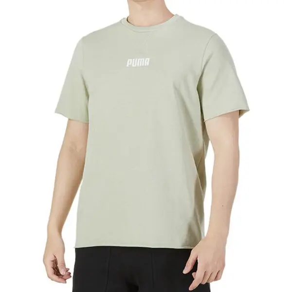 PUMA Basic Logo T-shirts - Green