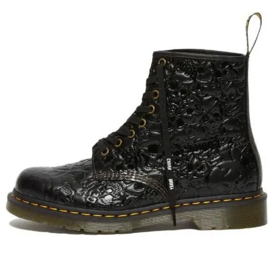 Dr. Martens X Warner Bros 1460 Goonies Embossed Lace-up Boots - Black