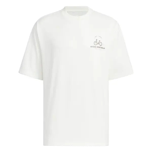 Adidas Vb T-shirt Asia Sizing - White