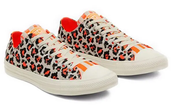 CONVERSE Chuck Taylor All Star Low Top Print Sneakers - Leopard