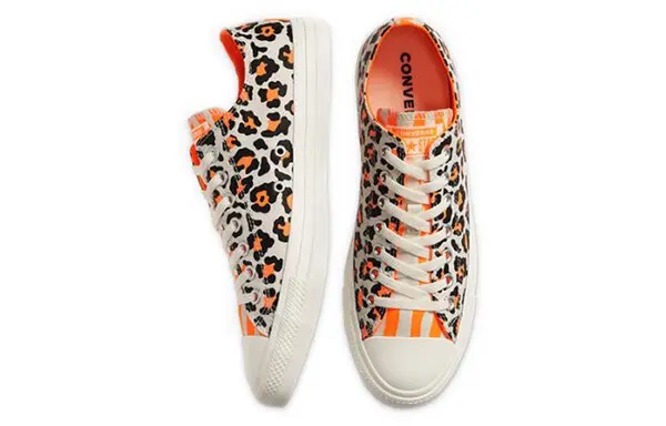 CONVERSE Chuck Taylor All Star Low Top Print Sneakers - Leopard
