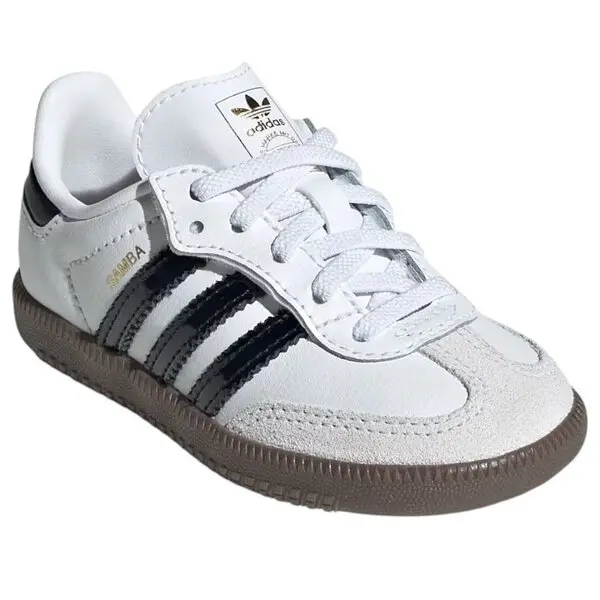 Adidas Samba Og Low Top Lace Up Sneakers - Core White/core Black/gum