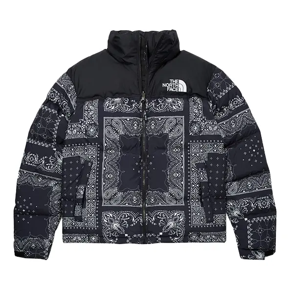 The North Face 1996 Nuptse Bandana Print Down Jacket - None