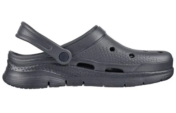 Sketchers Arch Fit Valiant Slip-on Clogs - Navy