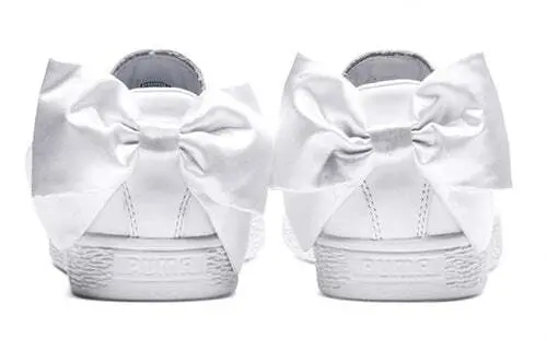 PUMA Basket Bow Sneakers - White