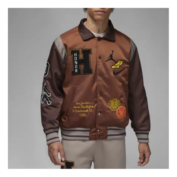 Nike X Htg Long Sleeve Jacket - Brown