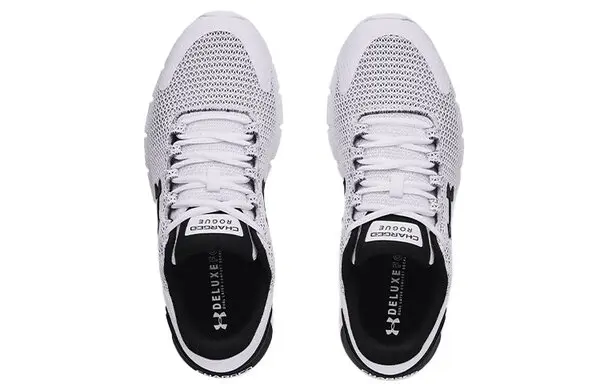 Under Armour Charged Rogue 2.5 Athletic Sneakers - White/black