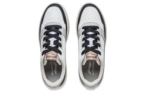 LI-NING Qingyi Skate Shoes - White/black/grey
