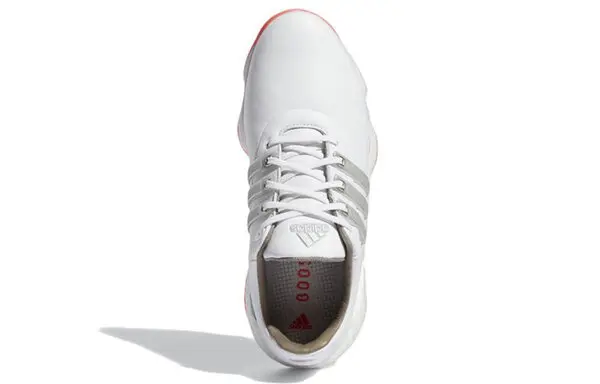 Adidas Tour360 22 Golf Shoes - White/orange