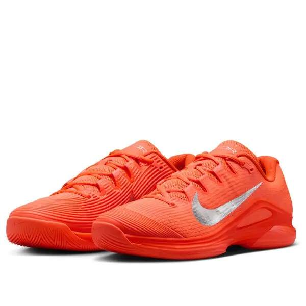 Nike Court Air Zoom Vapor Premium Hc Sneakers - Hyper Crimson/metallic Silver
