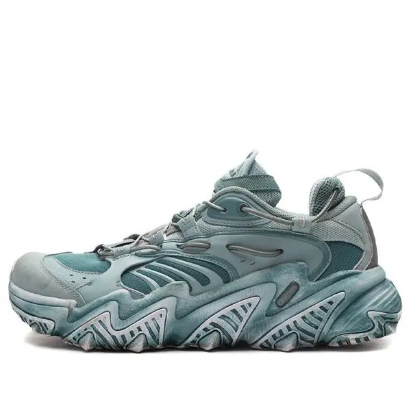 LI-NING X-claw Athletic Sneakers - Grey/green