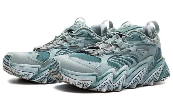 LI-NING X-claw Athletic Sneakers - Grey/green
