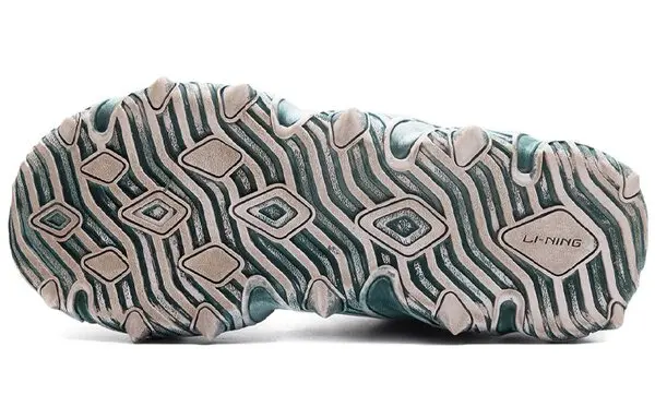 LI-NING X-claw Athletic Sneakers - Grey/green